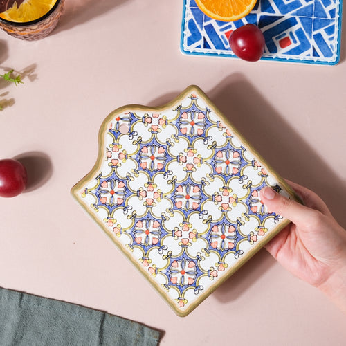 Colourful Jute Mini Trivet Mats Set of 2 Online - Premium Trivet | Nestasia