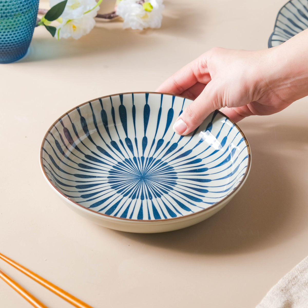 Mizo Snack Serving Plate