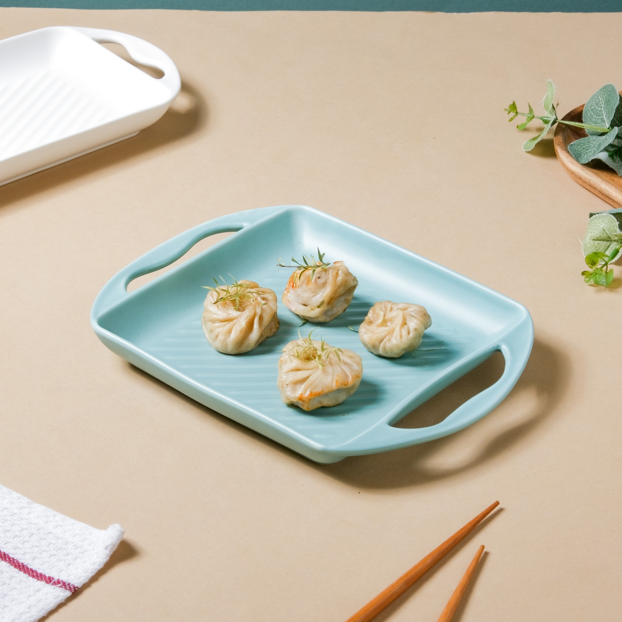 Mint Square Baking Tray Small Online - Premium Baking Tray | Nestasia