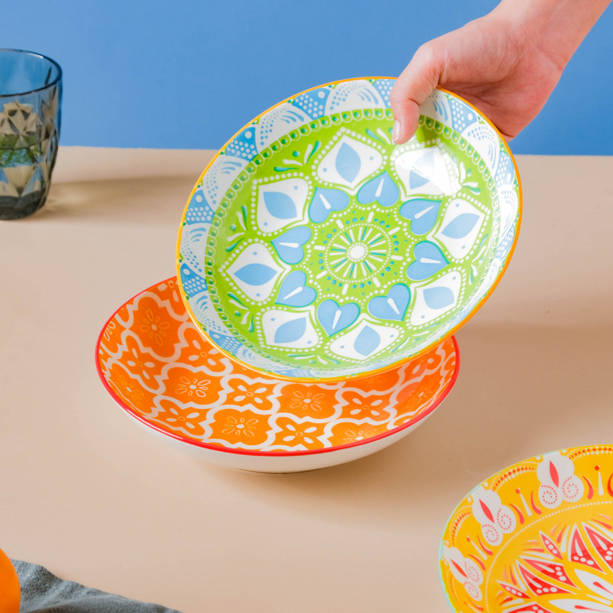 Mandala Pasta Plate
