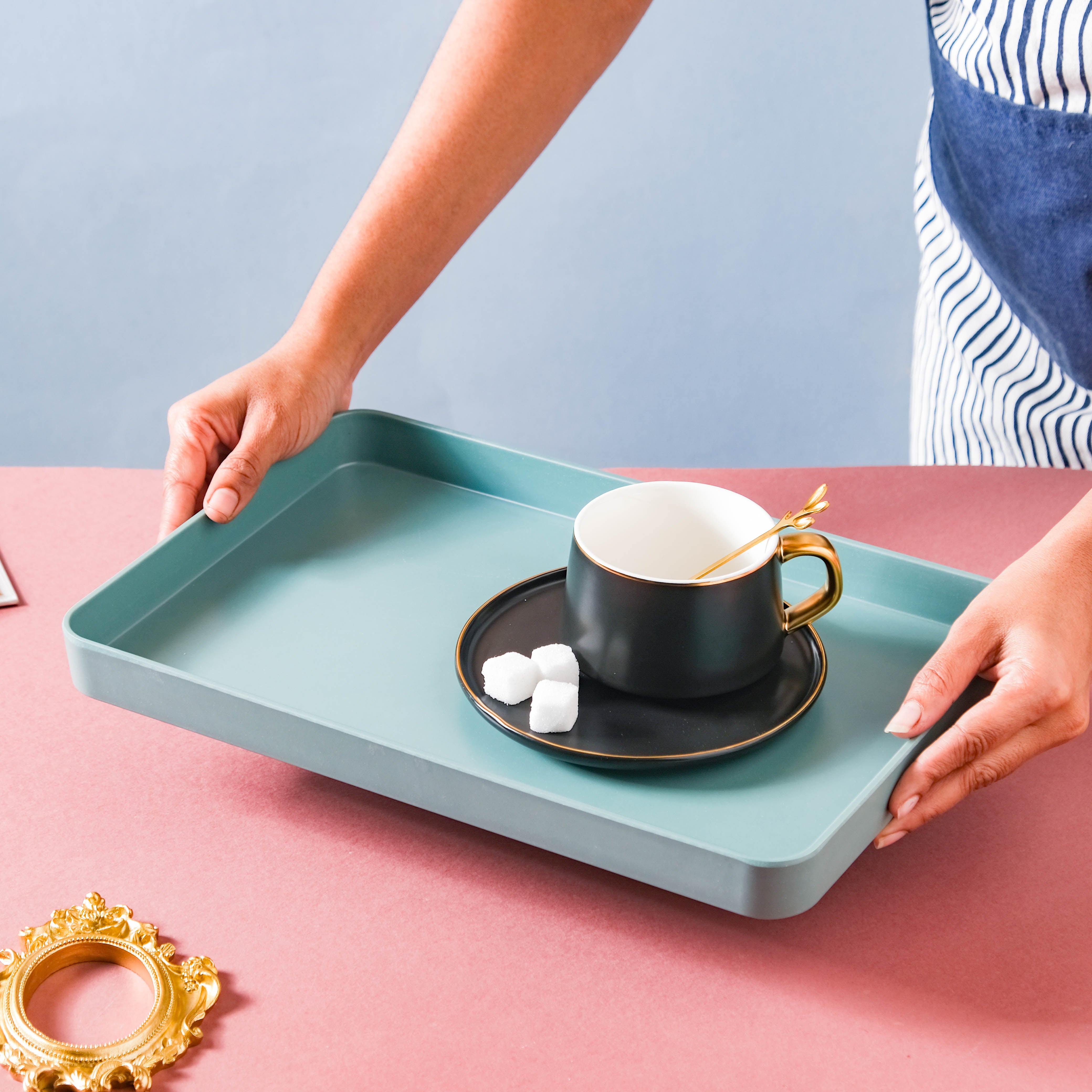 Large Dining Table Tray Online - Premium Tray | Nestasia