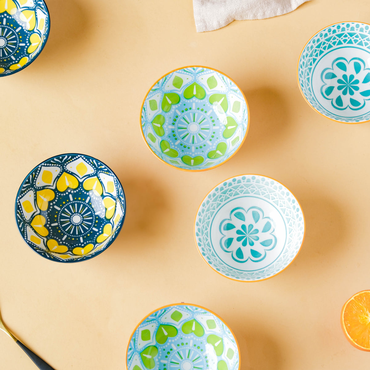 Mandala Side Bowl Set of 2