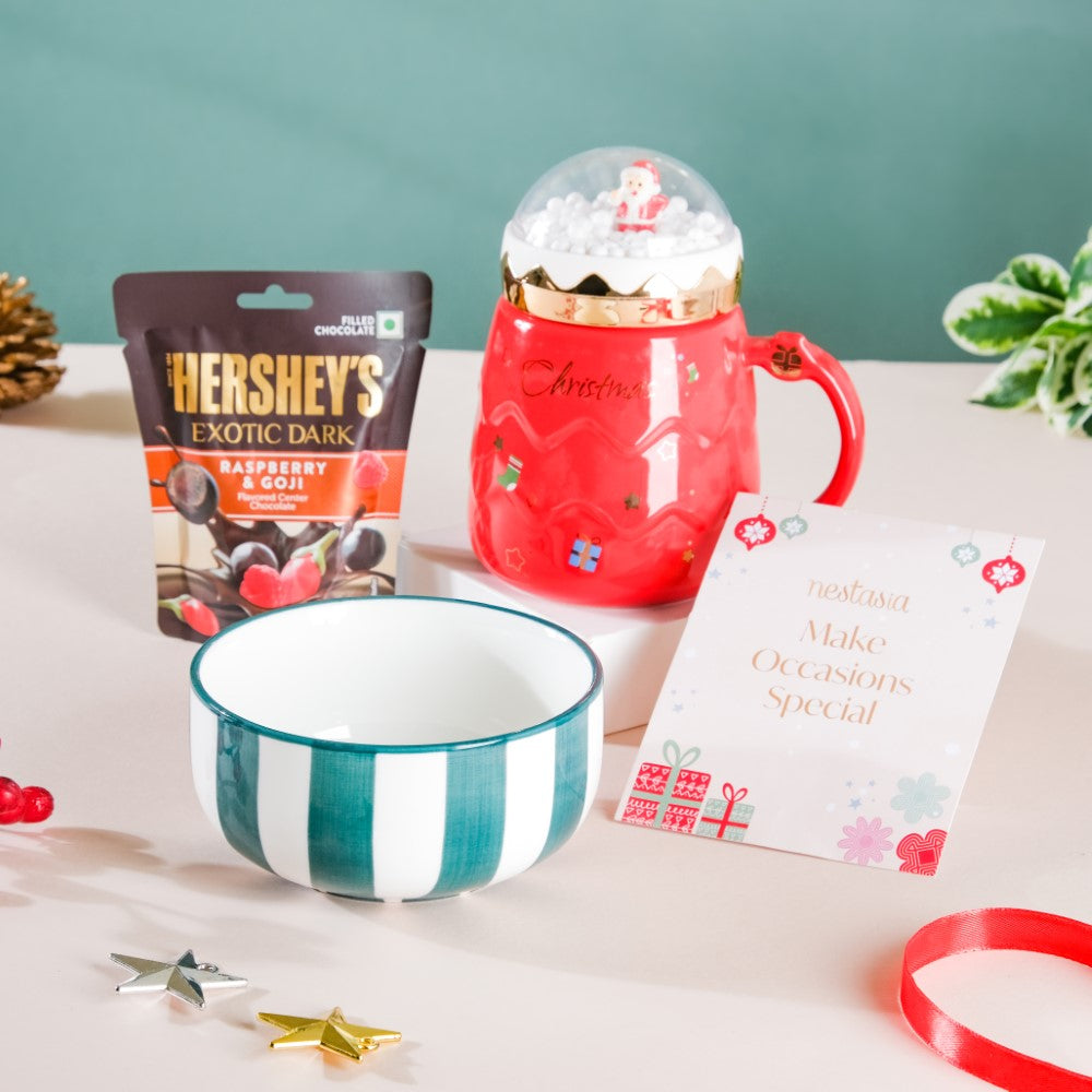 Souper Santa Christmas Hamper Set Of 3 Online - Premium Gift Hamper ...