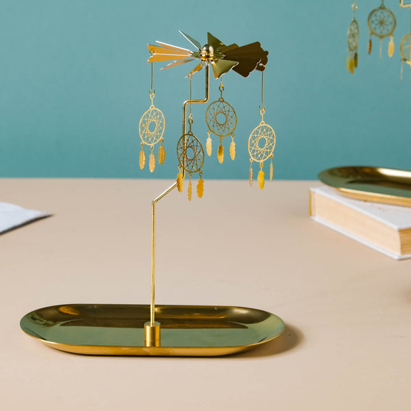 Home Décor - Metal Carousel Décor Stand For Home Décor |Nestasia