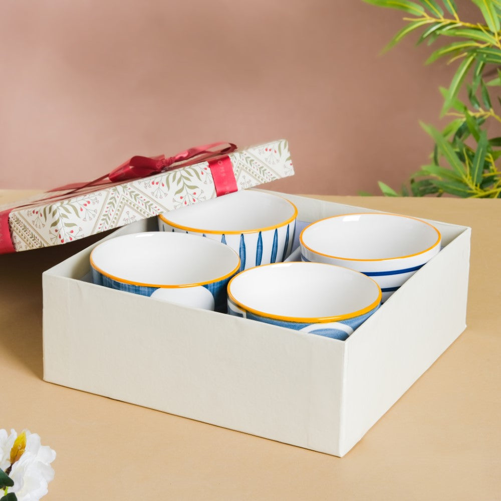 Nitori Bowl Set Of 4 With Gift Box