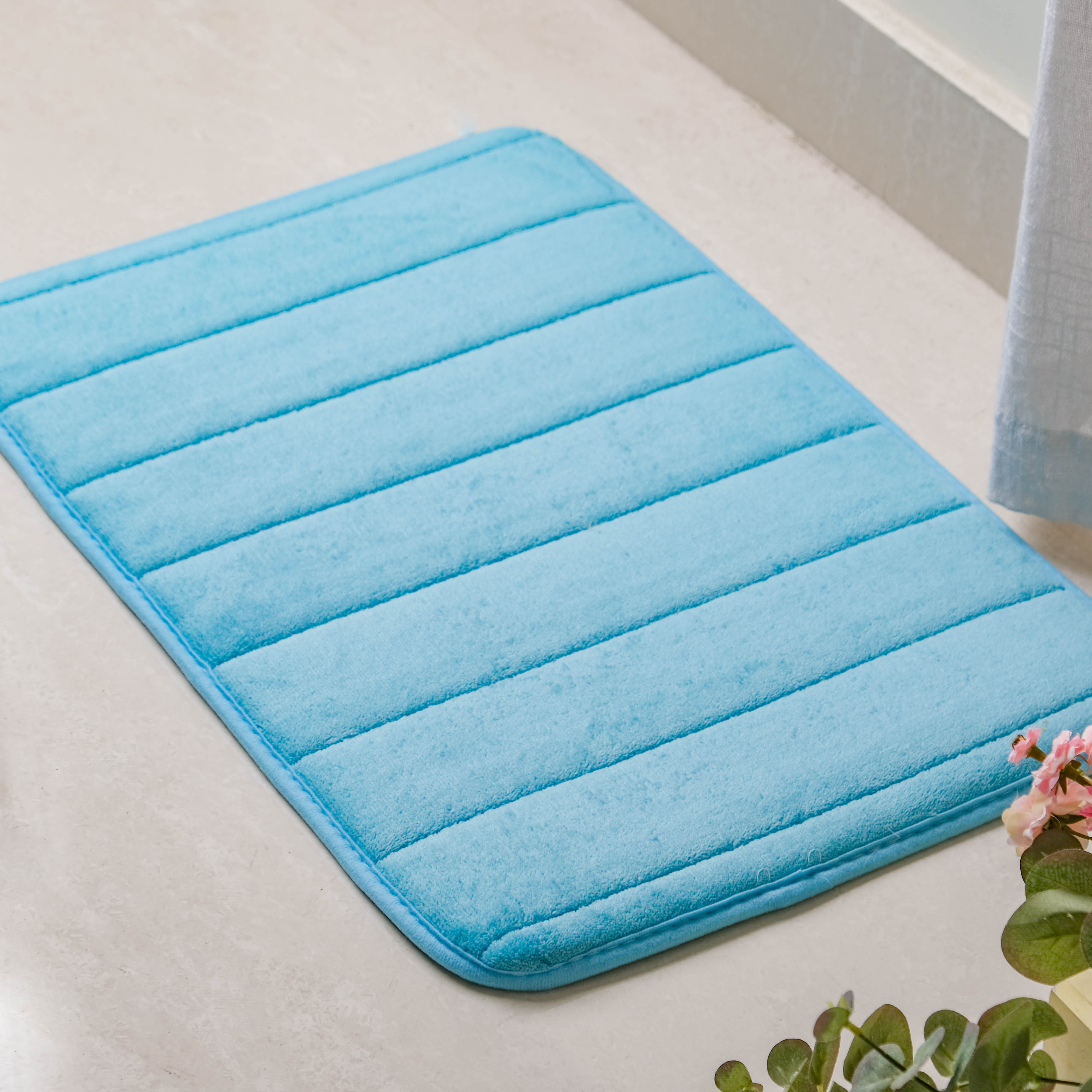 Door Mat Light Blue Online - Premium Door Mat | Nestasia