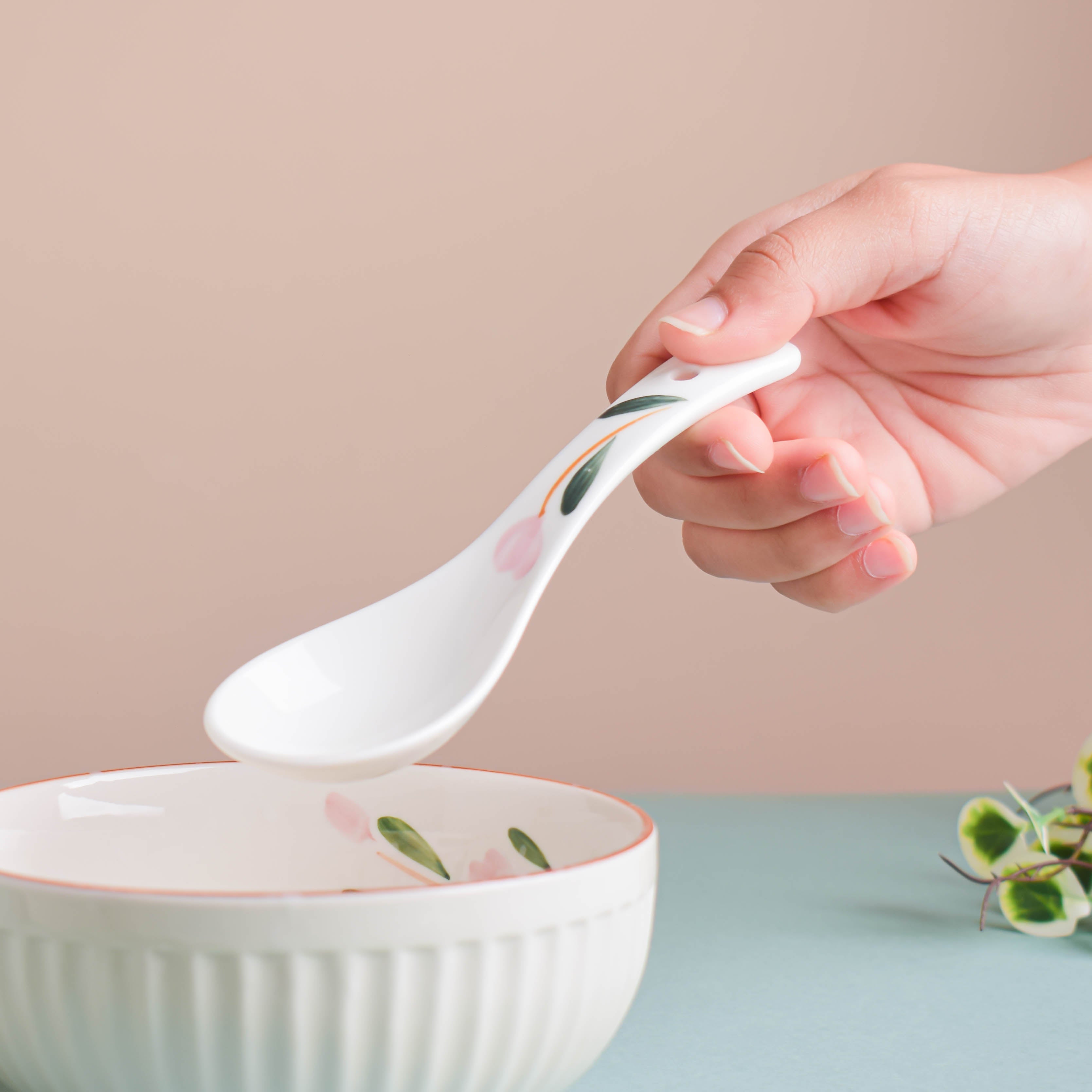 Sakura Soup Spoon