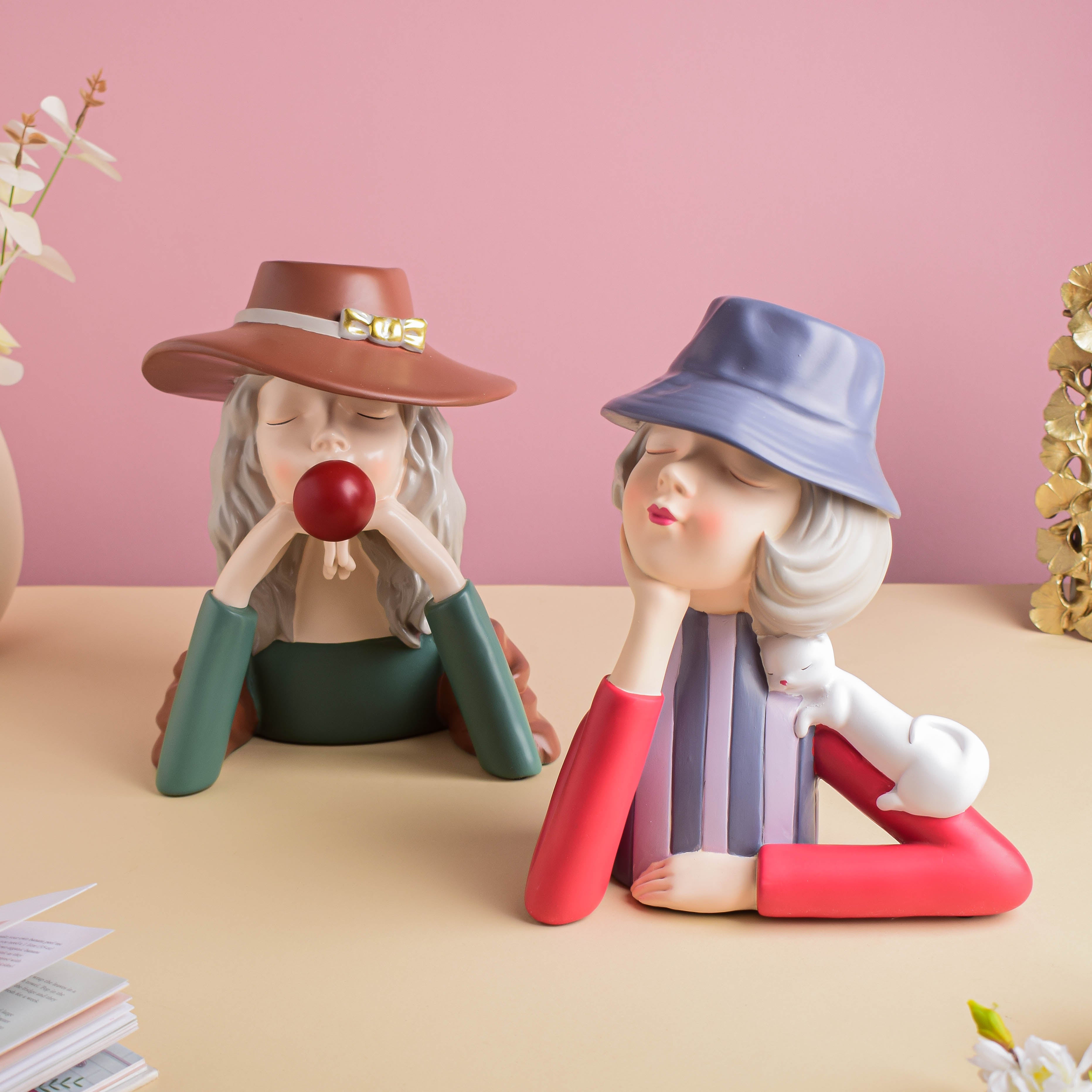 Vintage Lady Decor Online - Premium Decor Object | Nestasia