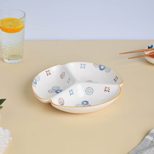 Round Section Plate Red 7.5 Inch Online in India | Nestasia