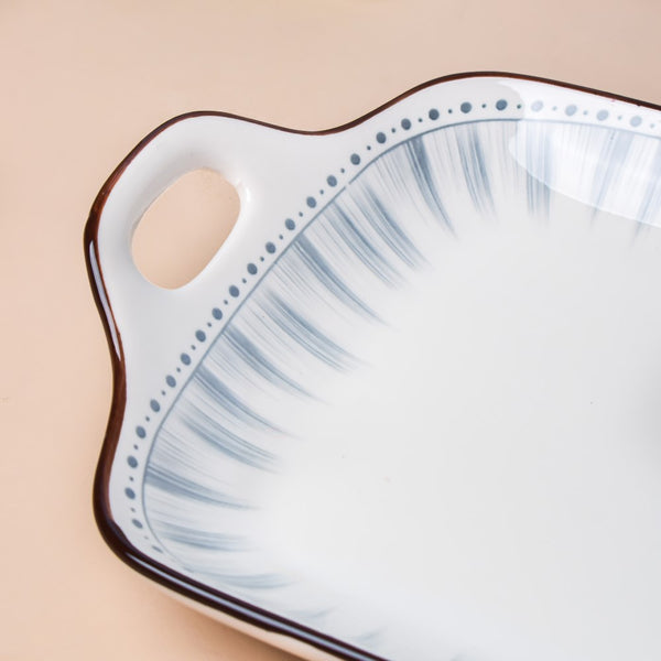 Dainty Patterned Baking Dish 11.5 Inch 250 ml