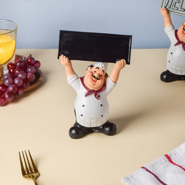Home Décor - Chef Decor With Board For Kitchen Décor |Nestasia