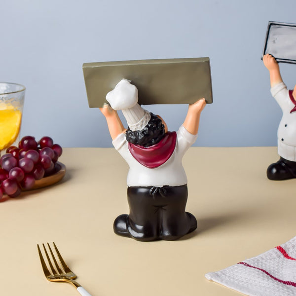 Home Décor - Welcome Chef Resin Decor For Kitchen Décor | Nestasia