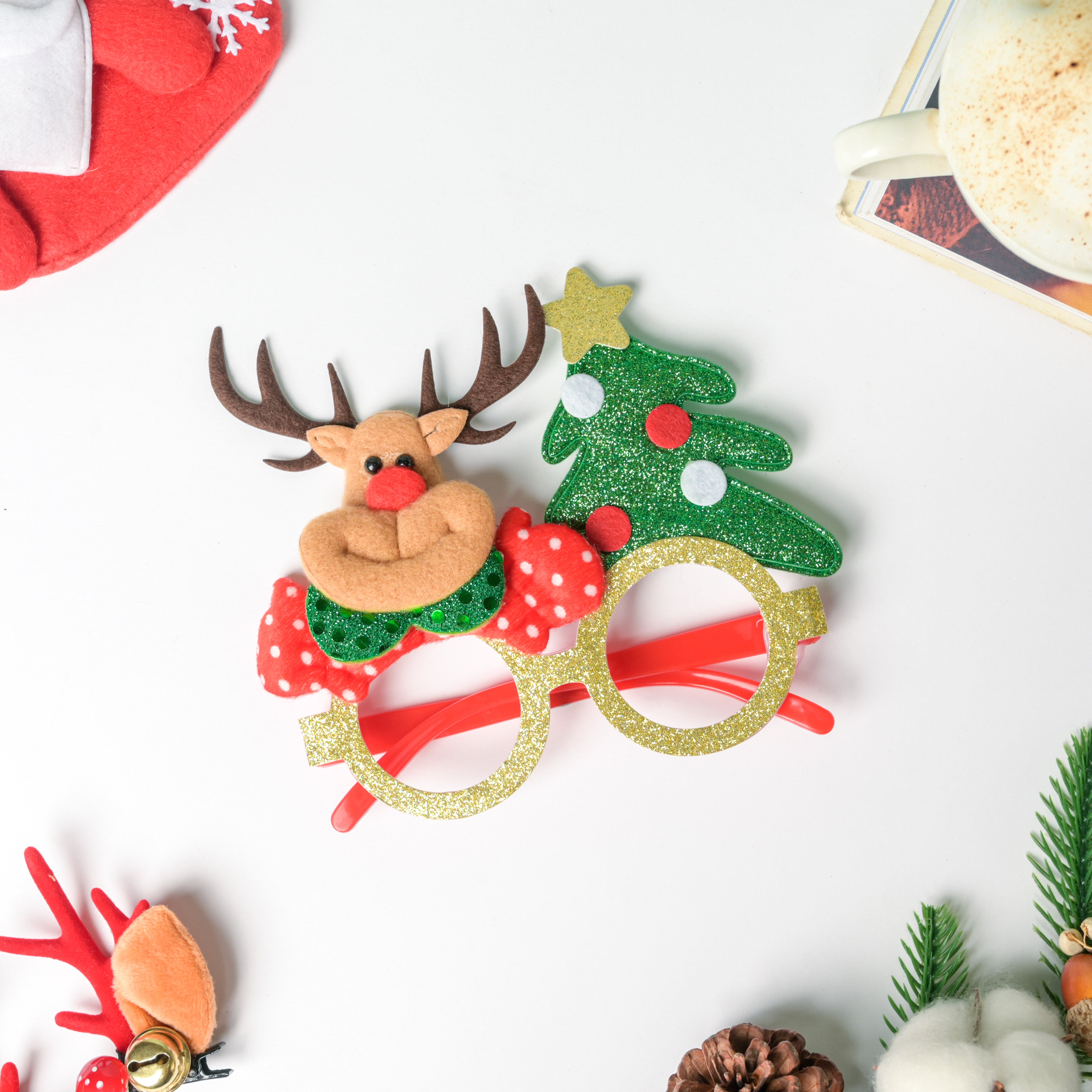 Christmas Tree And Moose Party Eye Frame Online - Premium Eyewear ...
