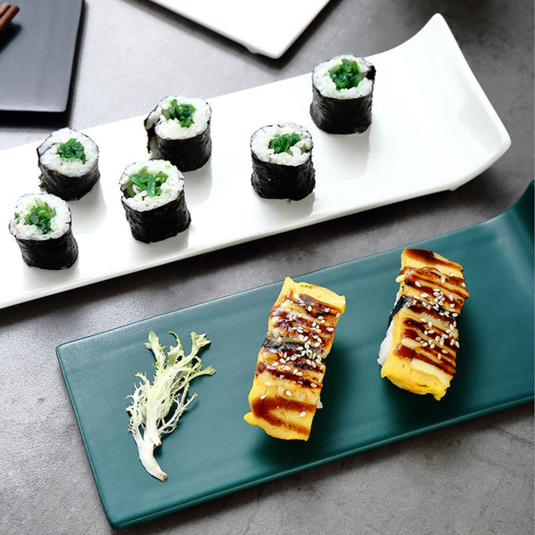 Starter Plates Online : Green Long Starter Plate