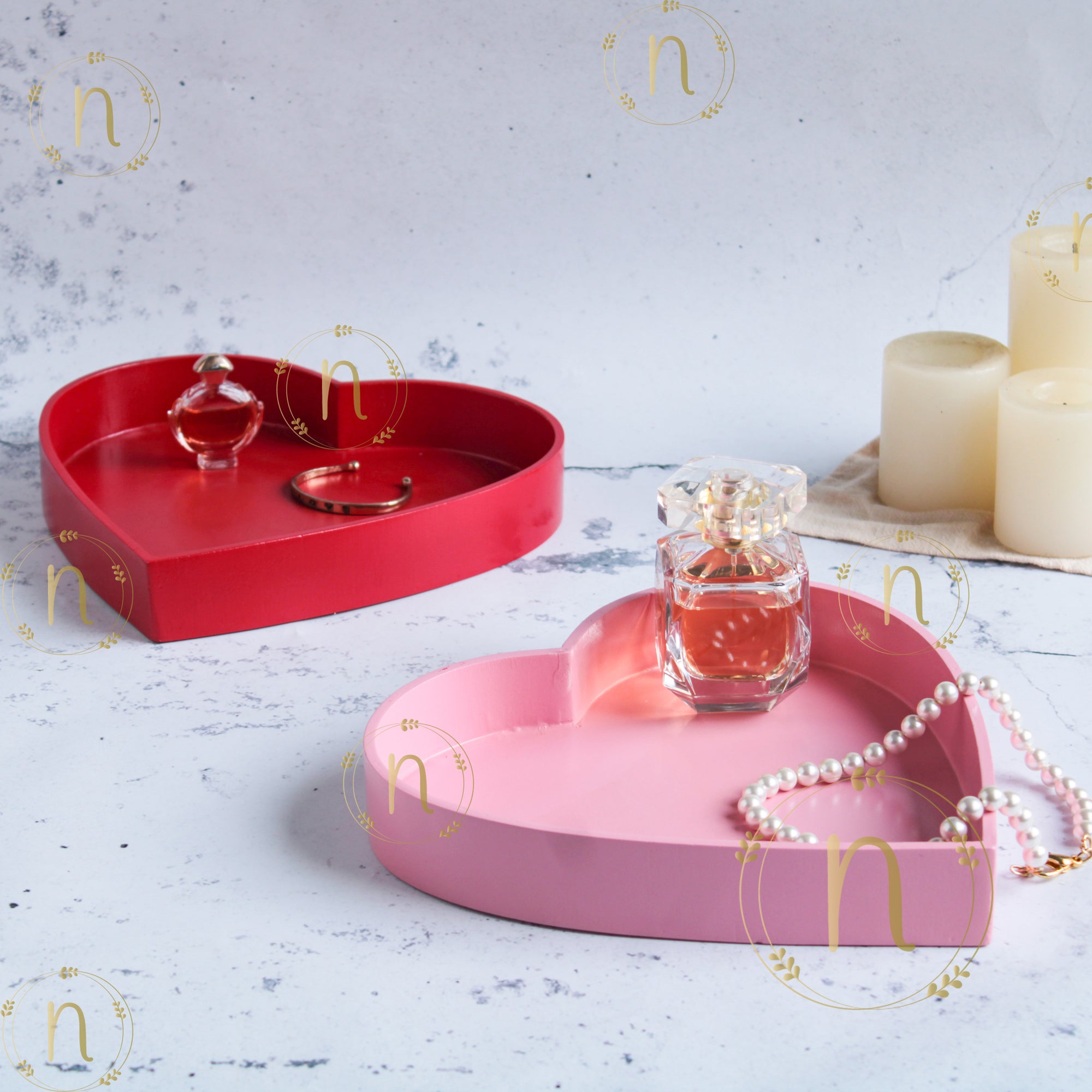 Heart Shaped Tray Online - Premium Tray | Nestasia