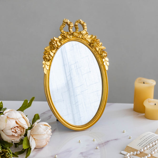Bow Gold Mirror