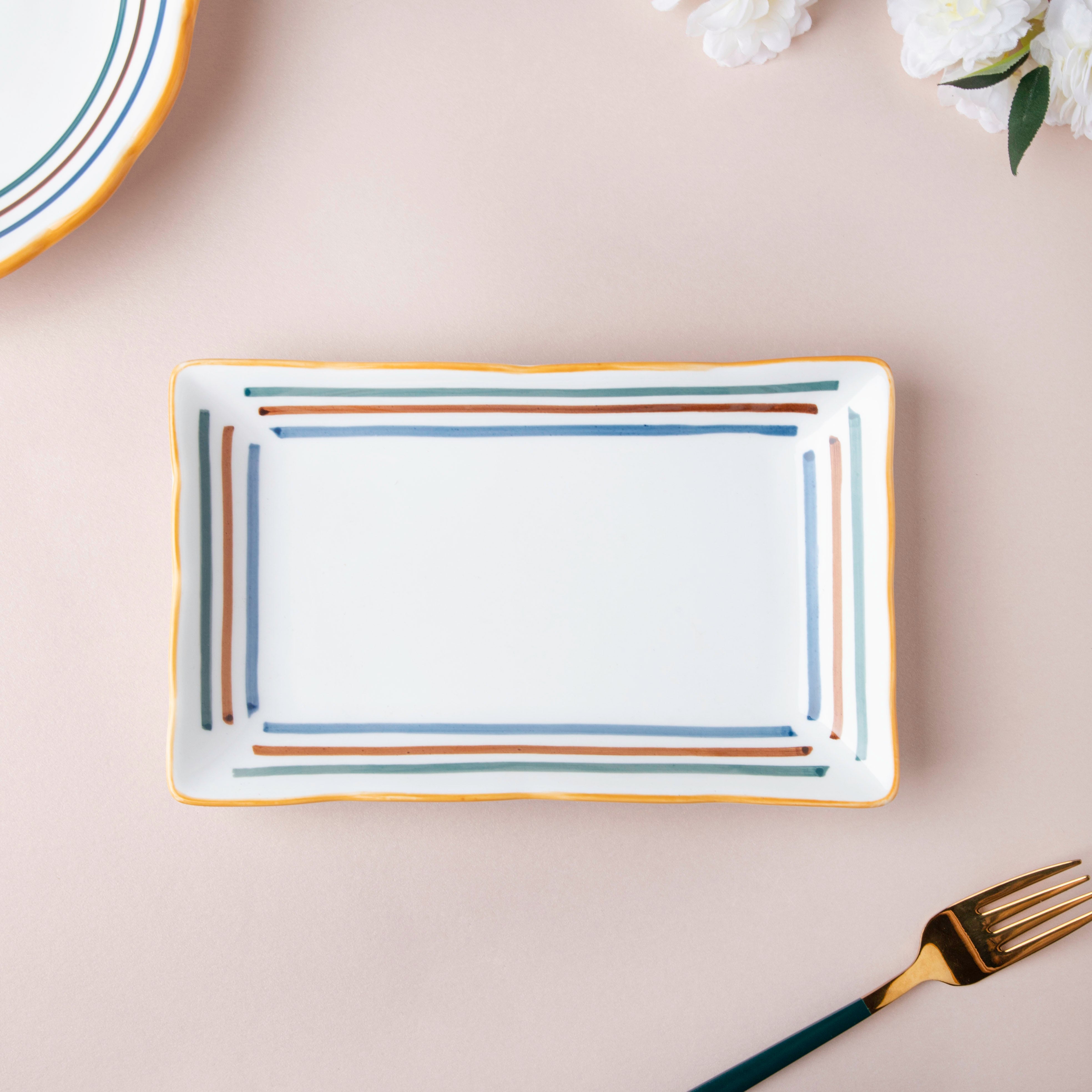 Feliz Long Plate Online - Premium Platter | Nestasia