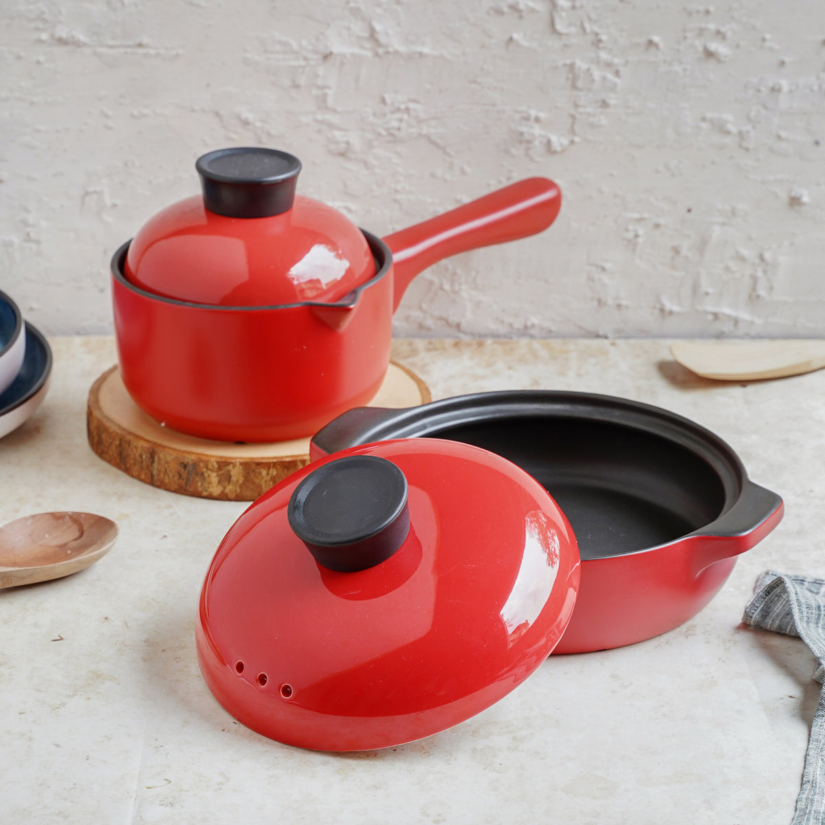 Cooking Pot Red