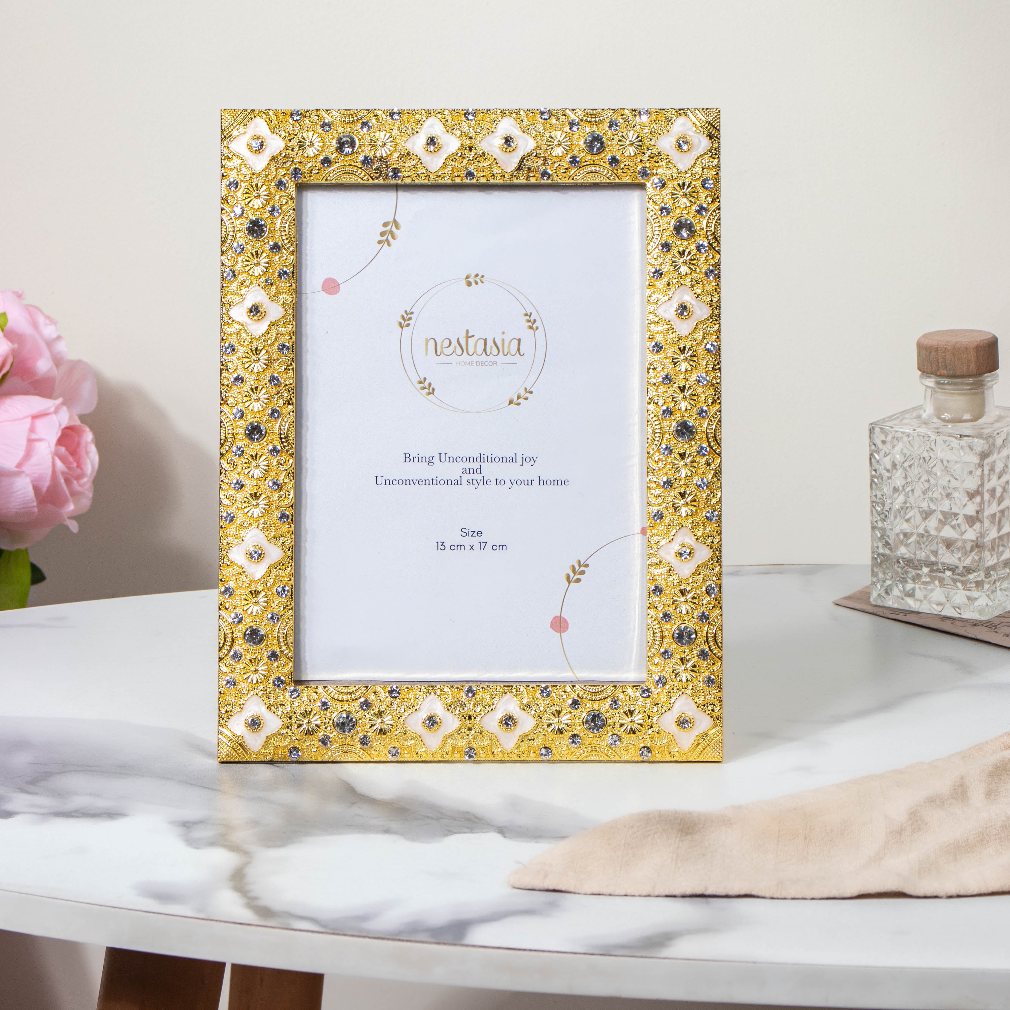 Golden Vintage Photo Frame