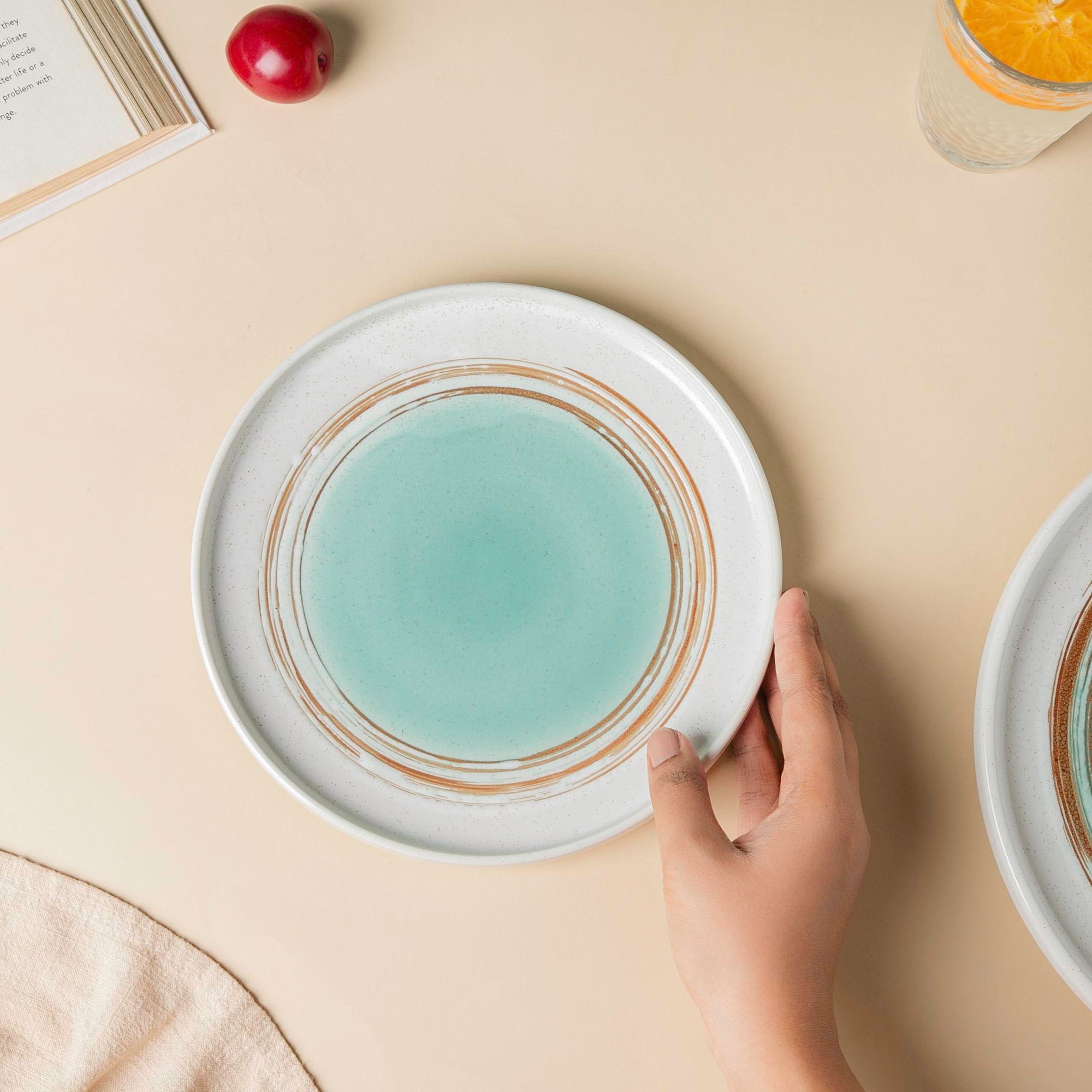 Belize Handcrafted Snack Plate 8 Inch Online - Premium Snack Plate ...