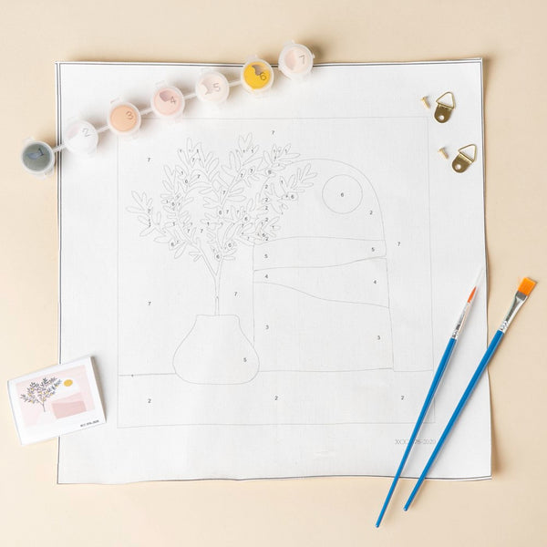 Painting By Numbers DIY Kit Sand Dunes