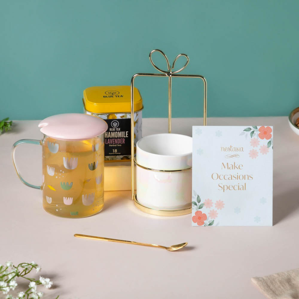 Tea-Tastic Bridesmaid Gift Hamper Set Of 3 Online - Premium Gift Hamper ...