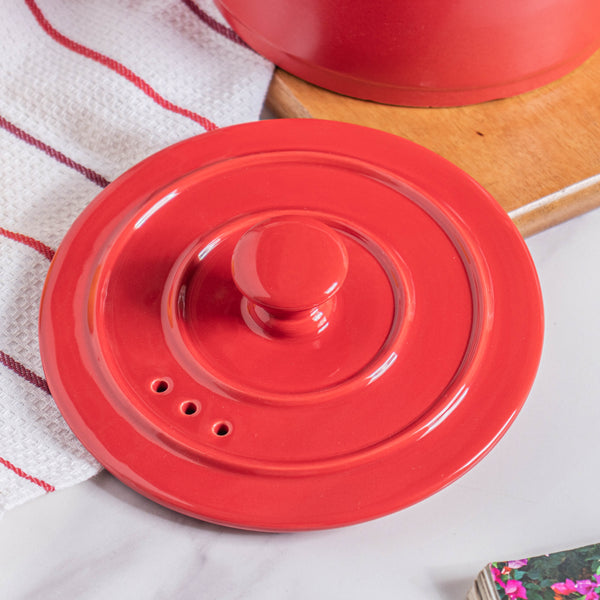 Ceramic Stock Pot With Lid Small