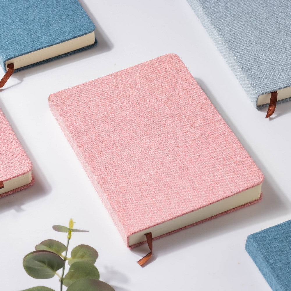 Pink Hardbound Notebook 128 Pages Online - Premium Notebook | Nestasia