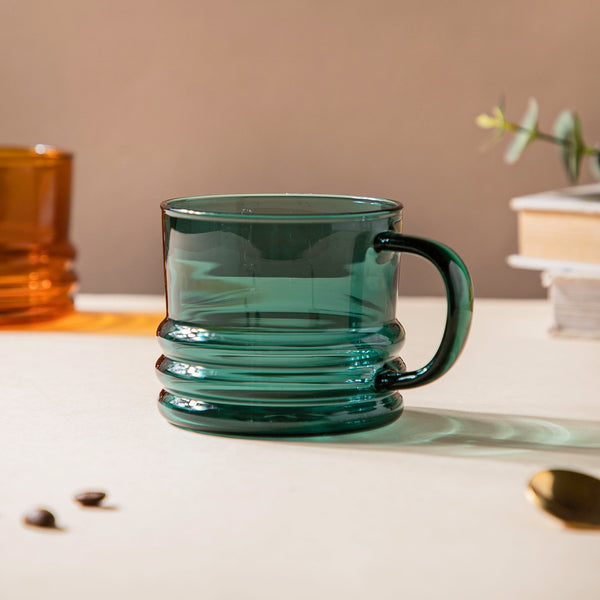 Emerald Modern Glass Cup 350ml