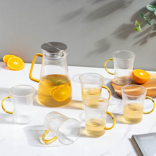 Glass Lemonade Set Of 6
