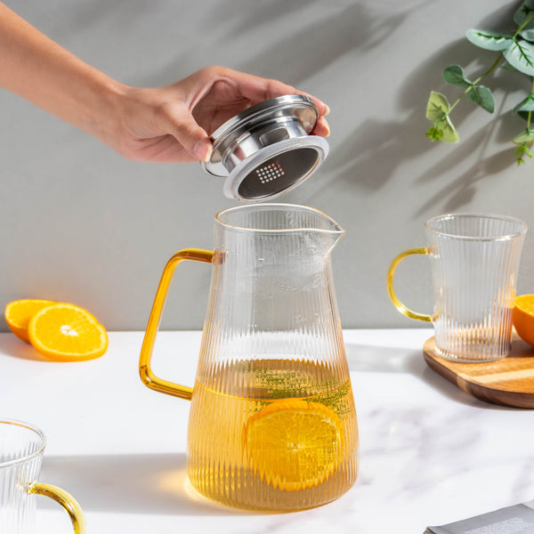 Glass Lemonade Set Of 6