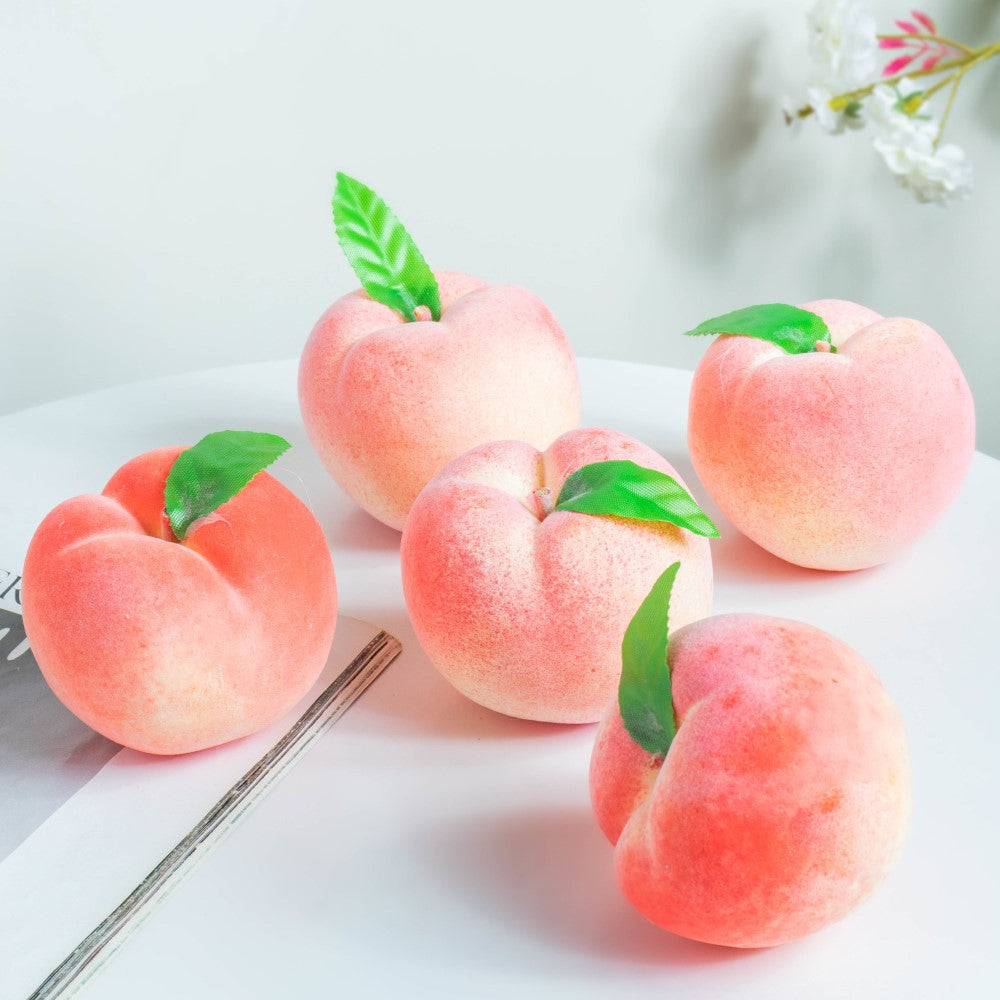 Peach Decor Set Of 5 Pink