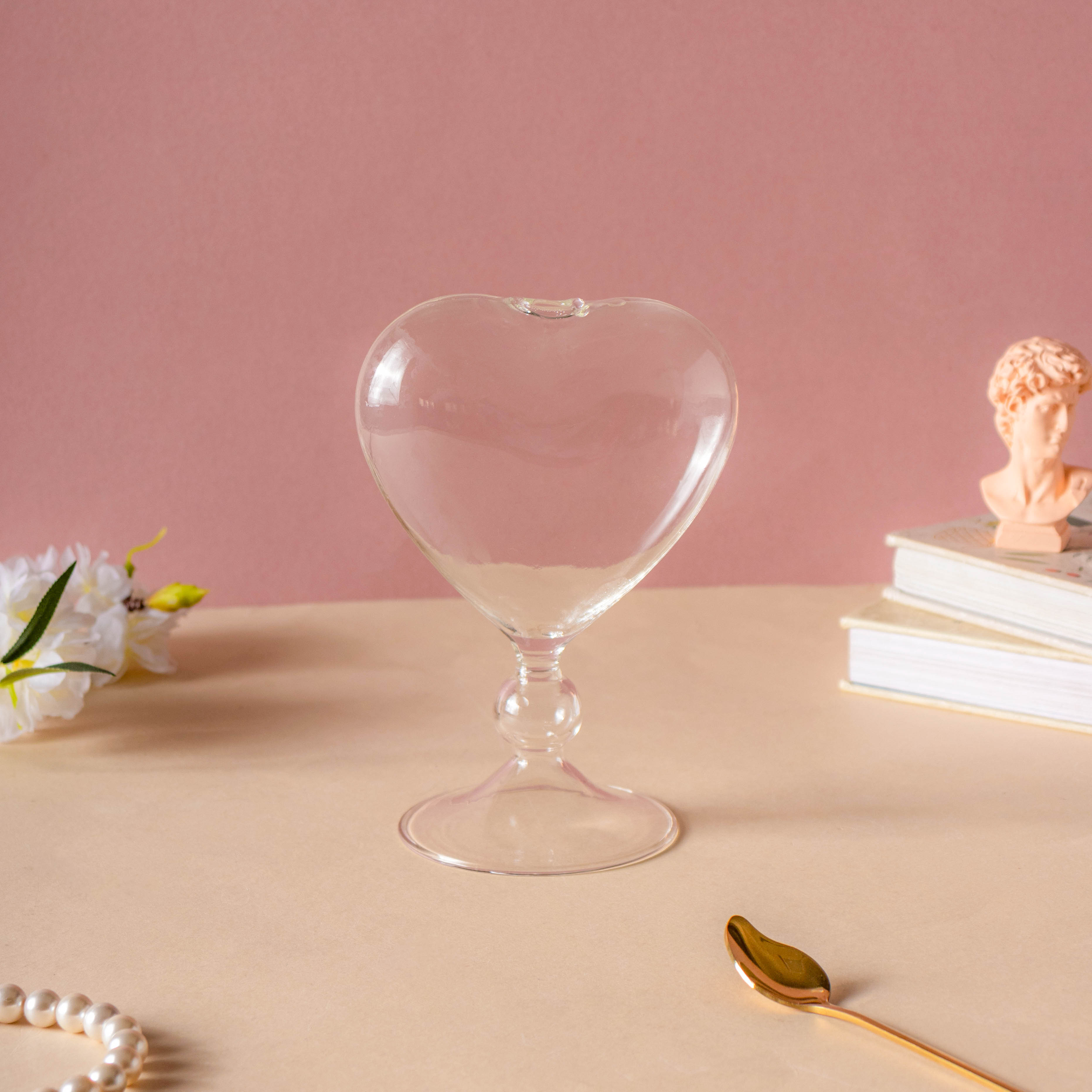 Heart Shaped Cocktail Glass