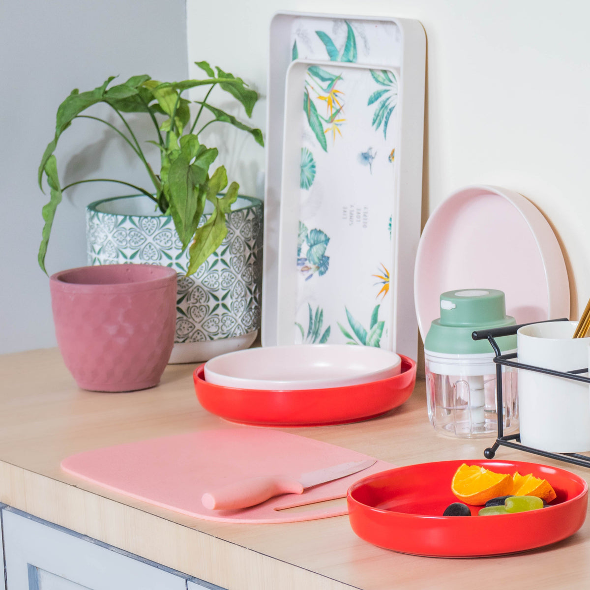 Hexagon Textured Pot