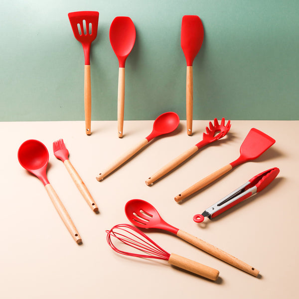 Kitchen Tools Set - Red
