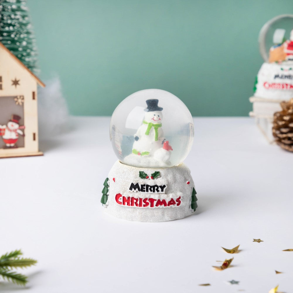 Home Décor - Snowman Snow Globe LED Light Large For Living Room Décor ...
