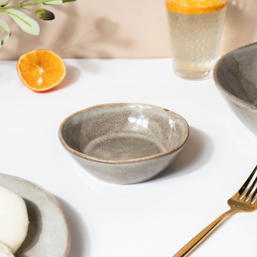 Rustic Handmade Snack Bowl Grey 150 ml Online - Premium Snack Bowl ...