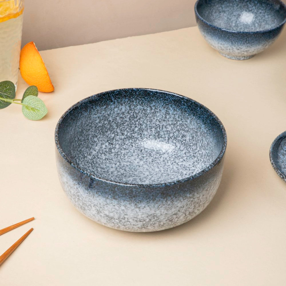 Pebble Glazed Curry Bowl Blue Grey 500 ml Online - Premium Serving Bowl ...
