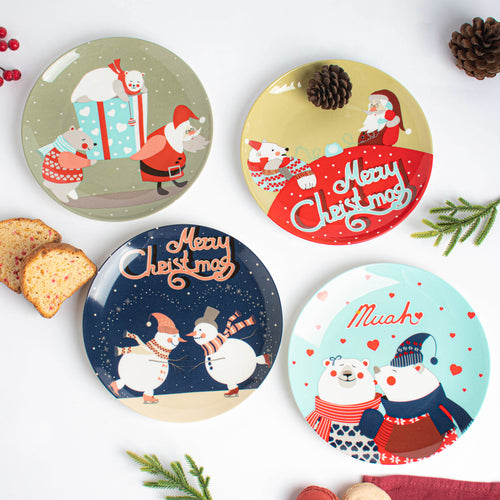 Painted plate Online - Premium Snack Plate | Nestasia