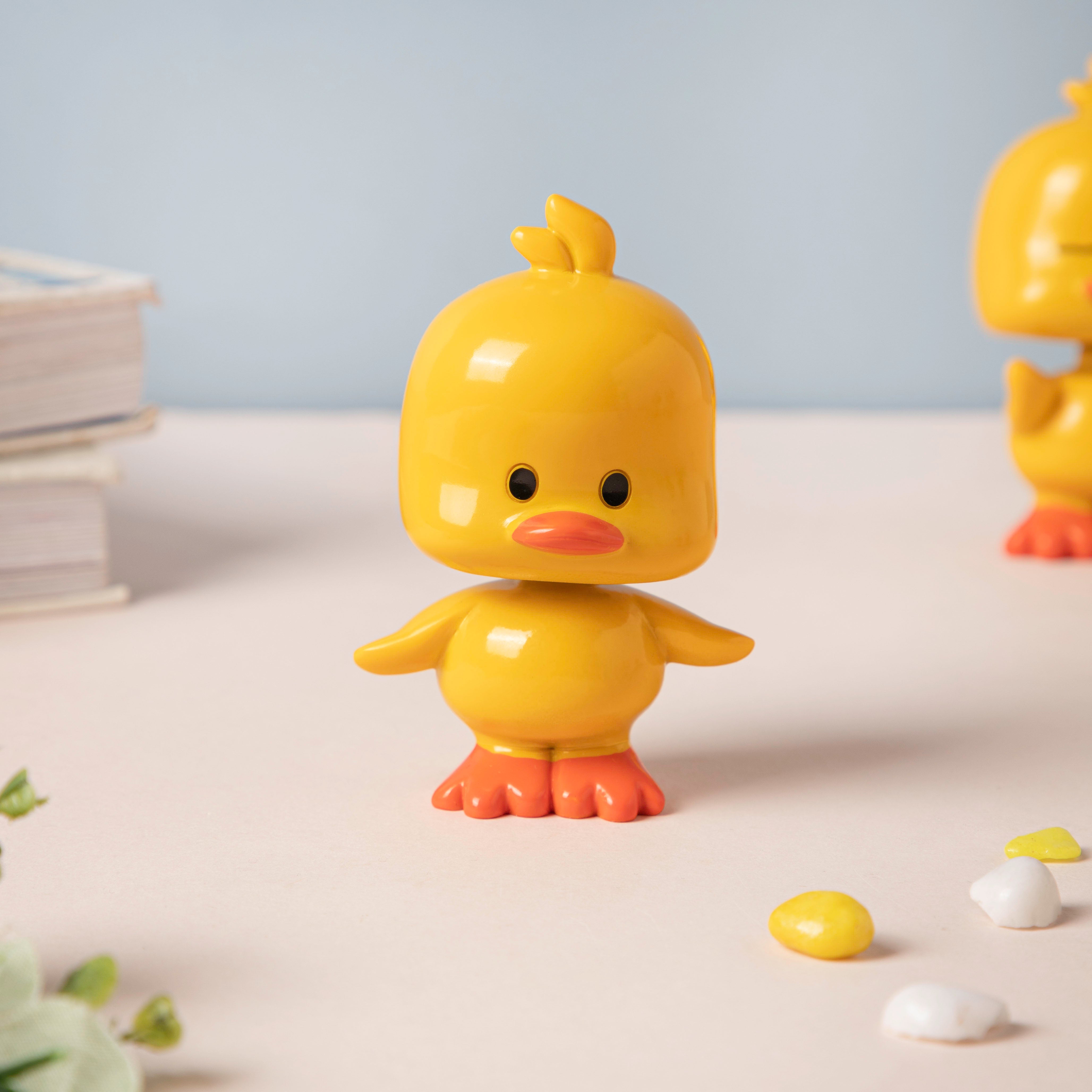 Ducky Bobble Head Car Showpiece Online - Premium Decor Object | Nestasia