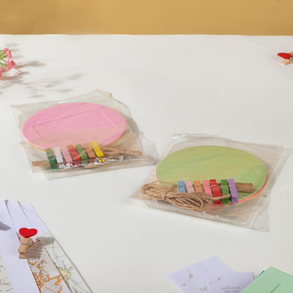 String DIY Wall Hanging Picture Frame Set Of 12