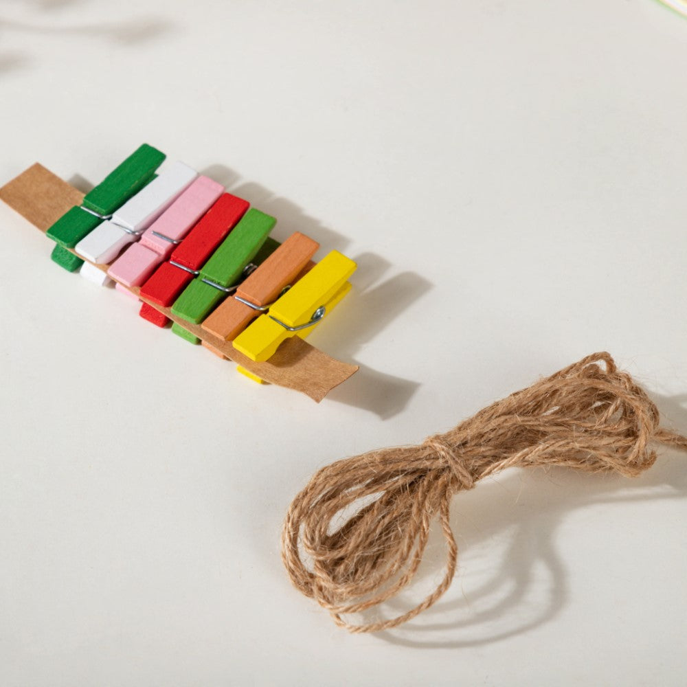 String DIY Wall Hanging Picture Frame Set Of 12