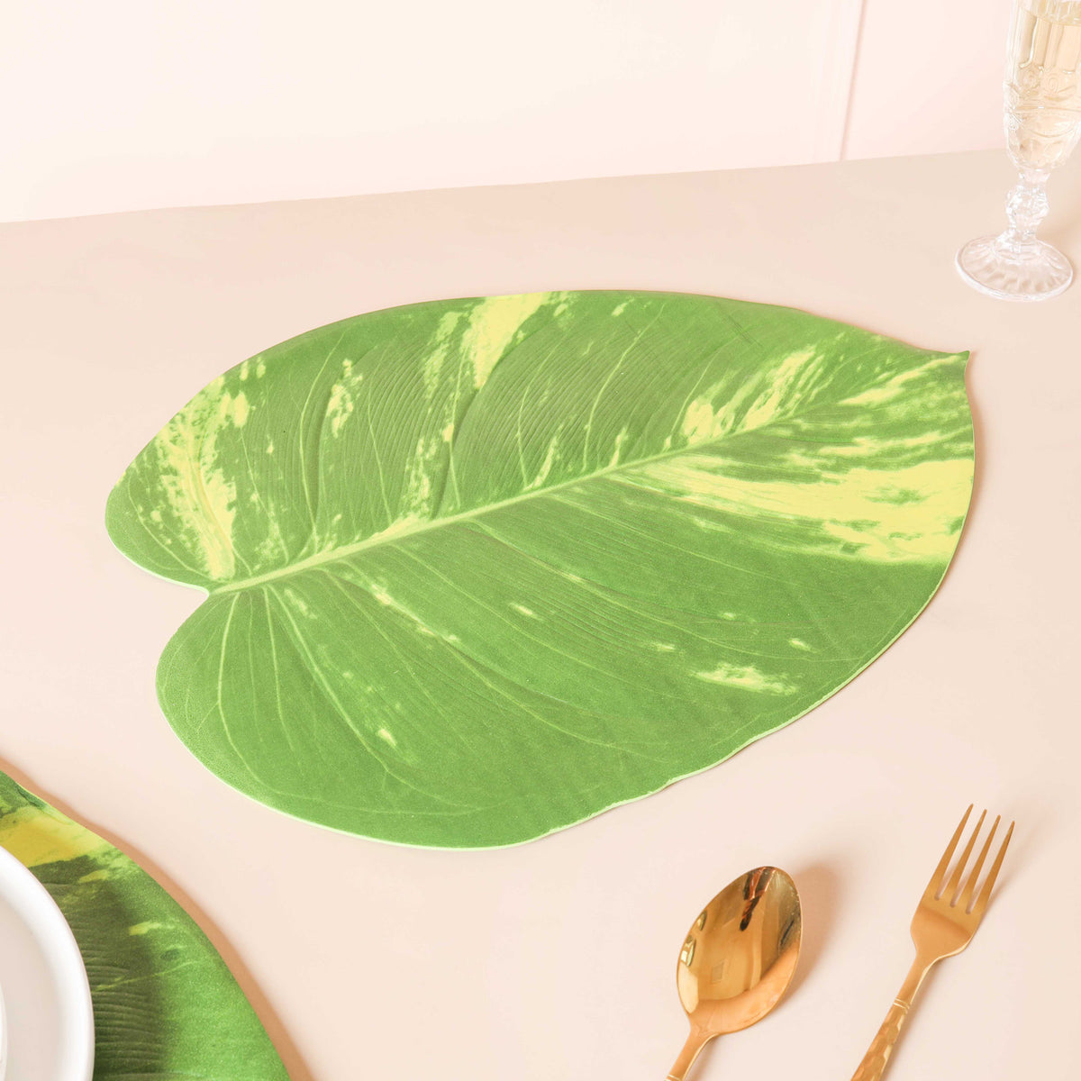 Tropical Leaf Table Mat Set of 2