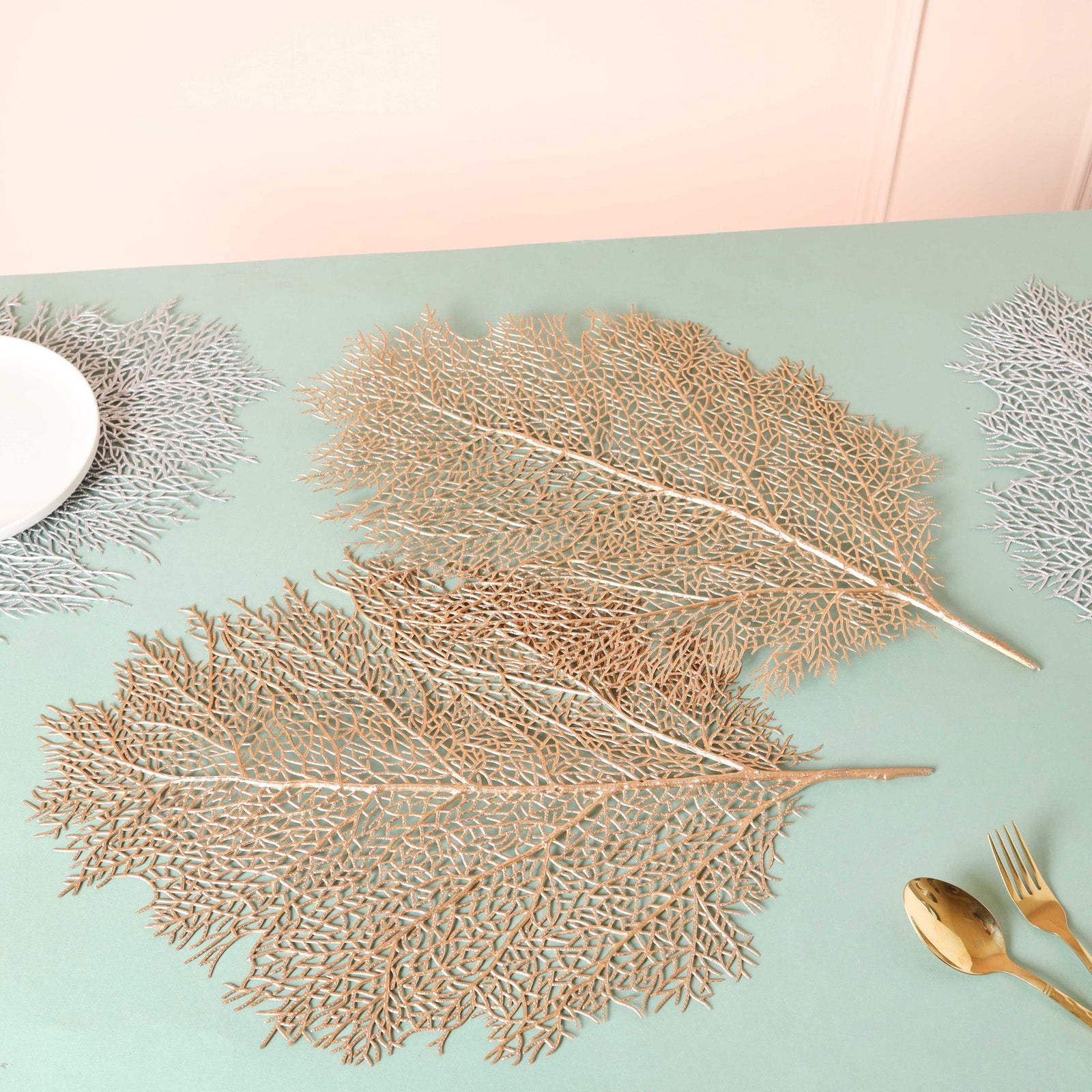 Leaf Placemat Set of 2 Online - Premium Table Mat | Nestasia