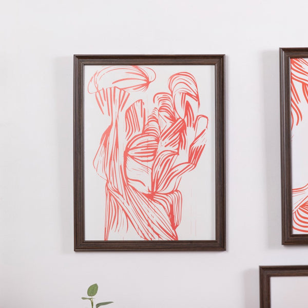 Modern Art Framed Wall Art Set Of 3 18x13 Inch