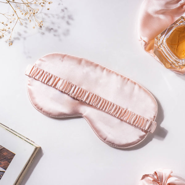 Precious Peach Satin Sleep Care Set of 4