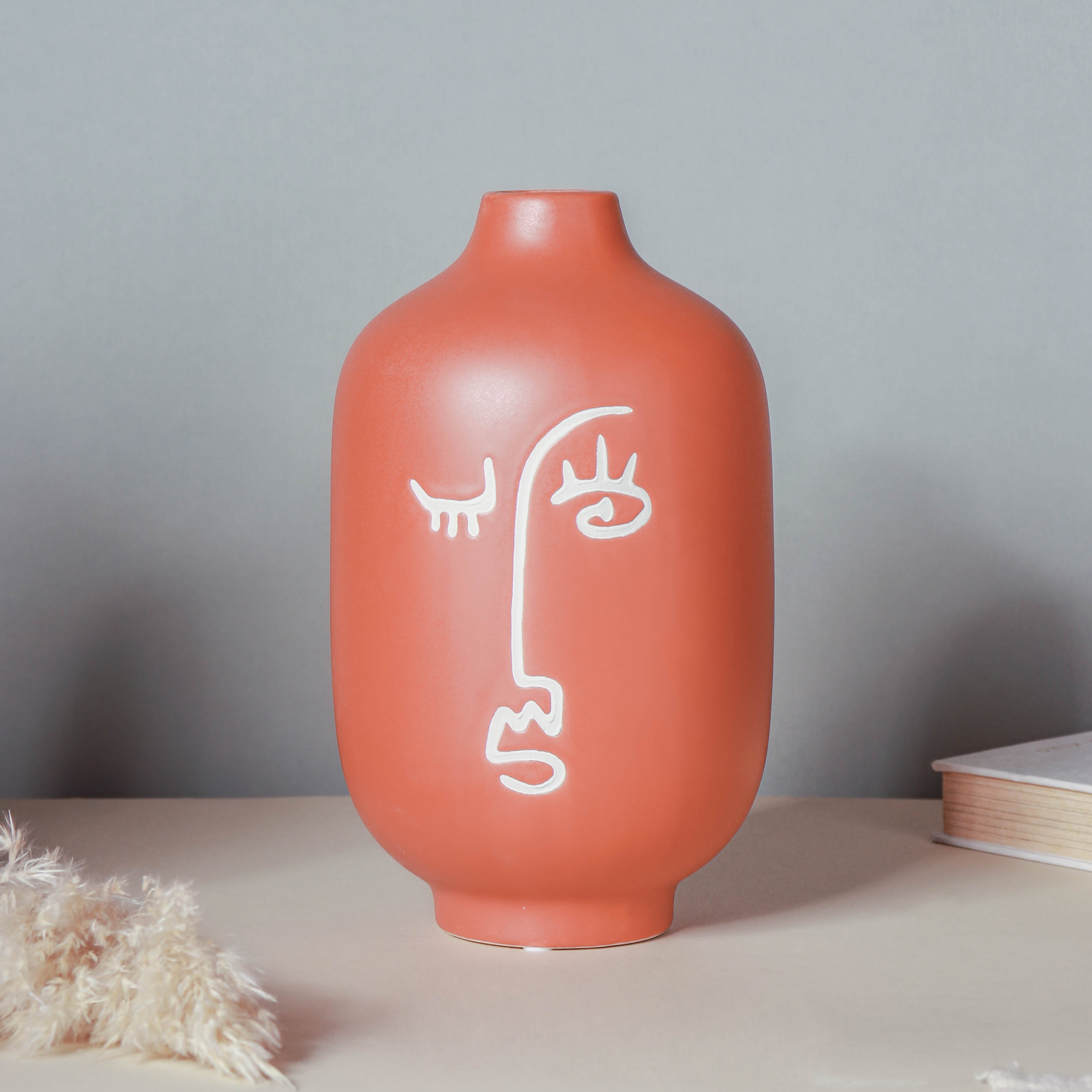 Artistic Face Vase Small Online - Premium Vase | Nestasia