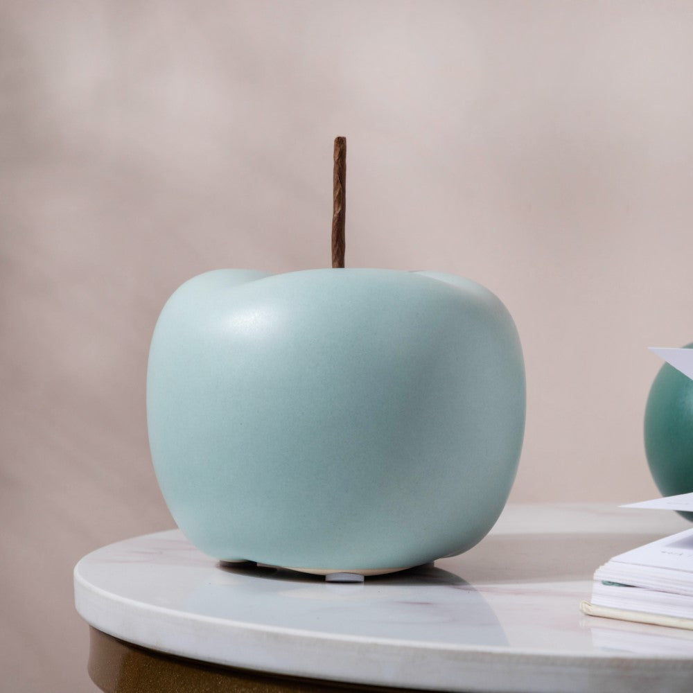 Apple Decor Showpiece Large Blue Online - Premium Decor Object | Nestasia