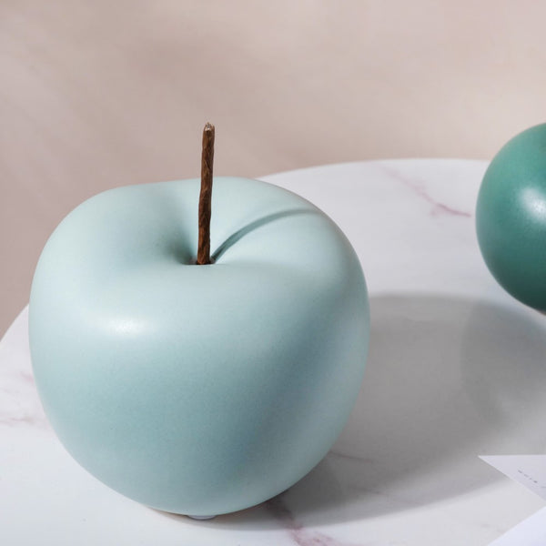 Apple Decor Showpiece Large Blue