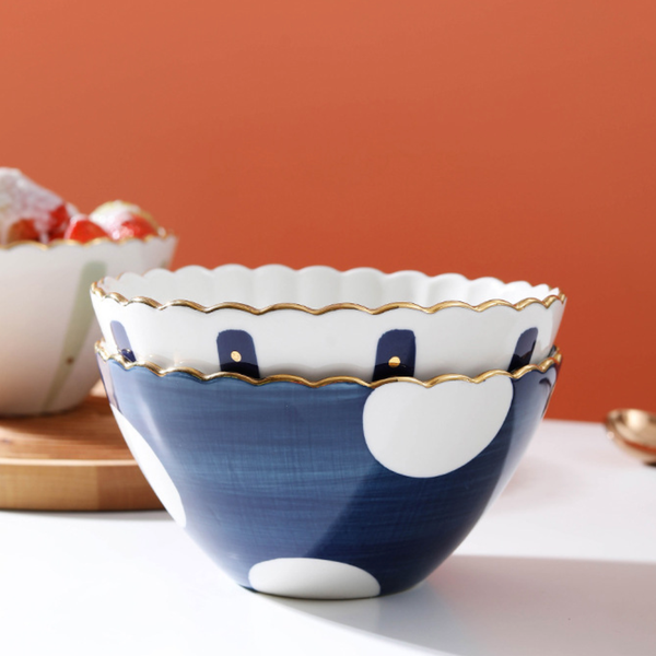 Large Ceramic Snack Bowl
